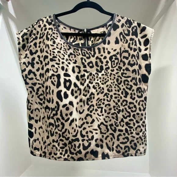 Cute Leopard Print Tops